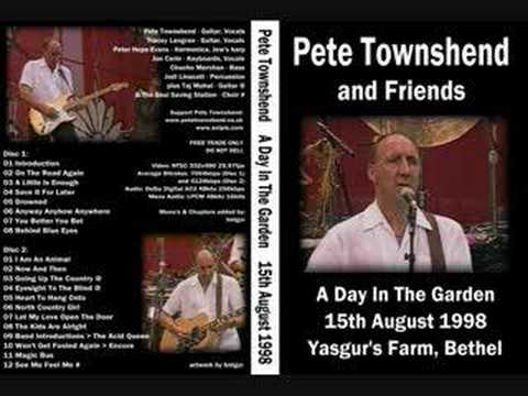 "A Little Is Enough" - Pete Townshend (Live Audio) 08-15-1998 - YouTube
