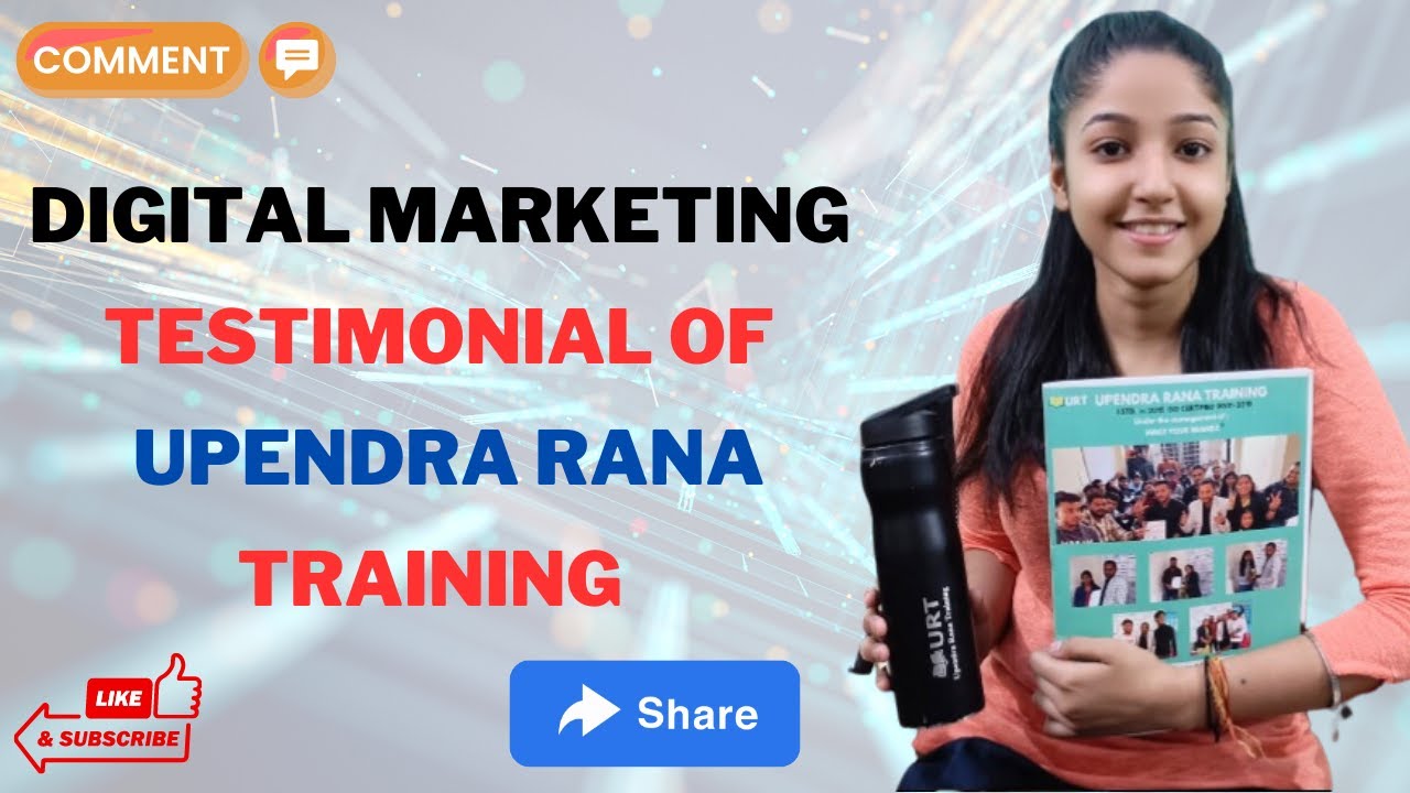 Diksha- How Upendra Rana Training Changed My Life with Digital ...
