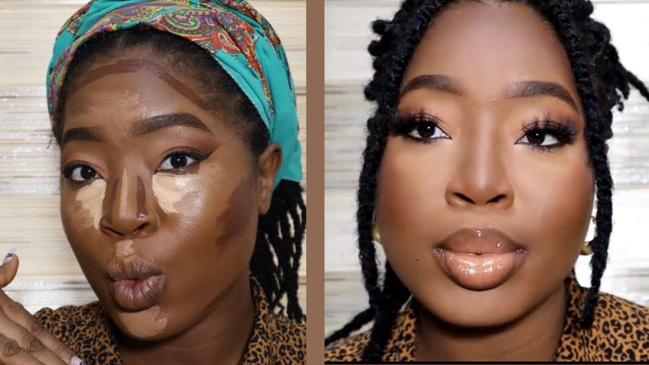 Trying out the “UK Baddie” makeup trend/ In-depth Makeup tutorial using ...