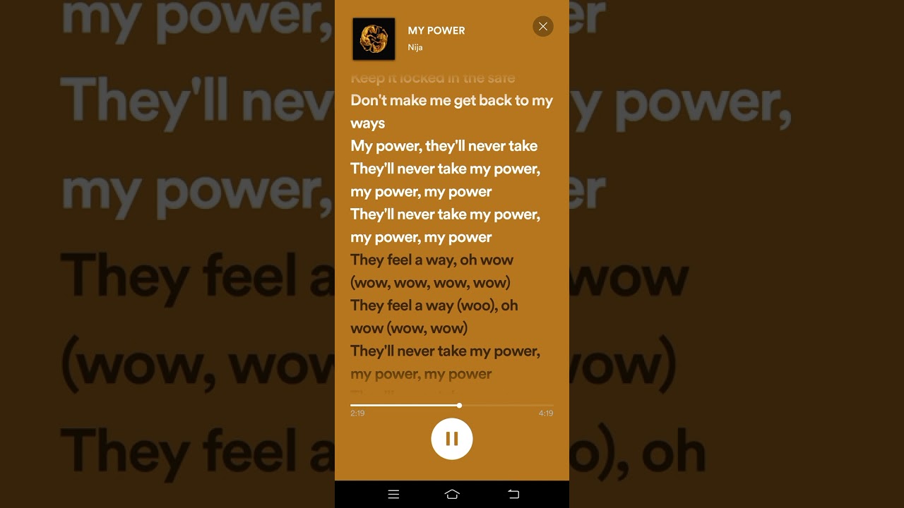 My Power Lyrics - Nija, Beyonce, Moonchild Sanelly - YouTube