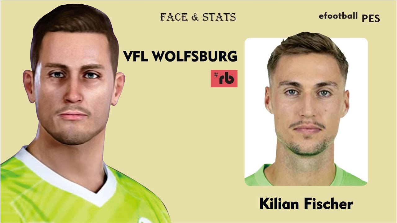 Kilian Fischer Face And Stats Efootball Pes 2021 2020 Youtube