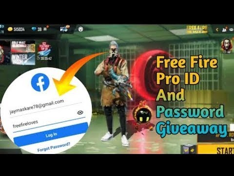 PRO FREE FIRE ID GIVEAWAY TODAY FF PRO I'D PASSWORD GIVEAWAY ALL ...