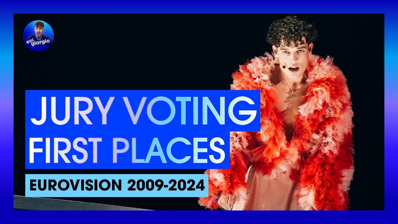 Every Jury First Place of Eurovision Song Contest (2009-2024) - YouTube