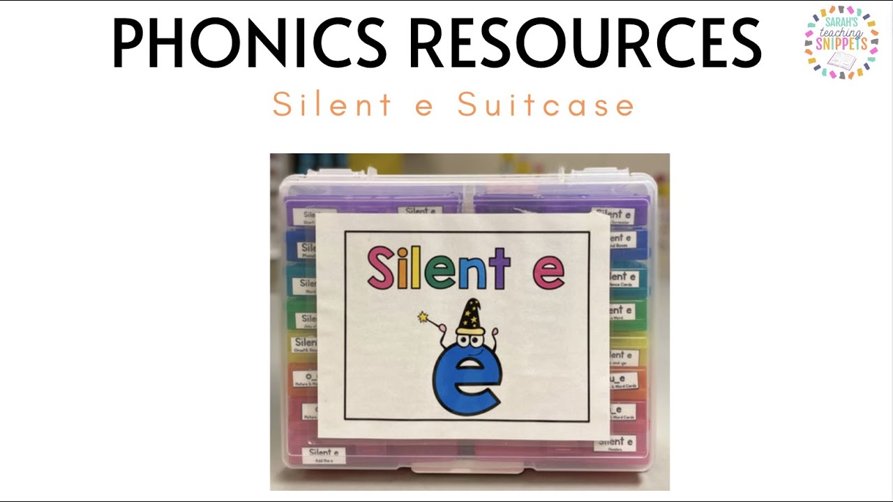 Silent e Resources - YouTube