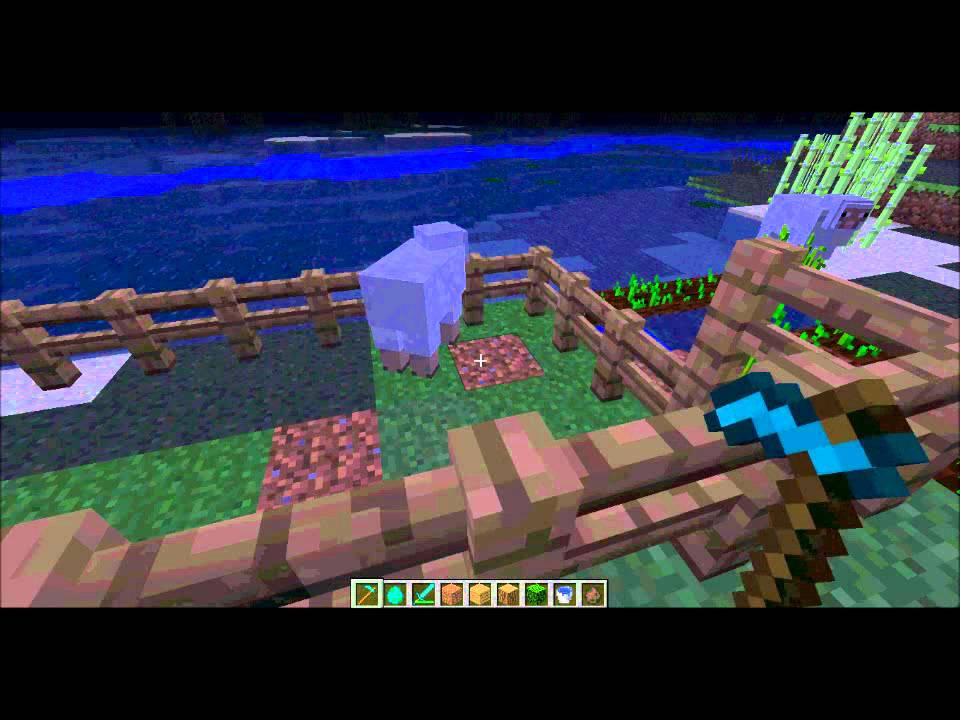 Minecraft- 11w49a - SPAWNING EGGS, GRAZING SHEEP - YouTube