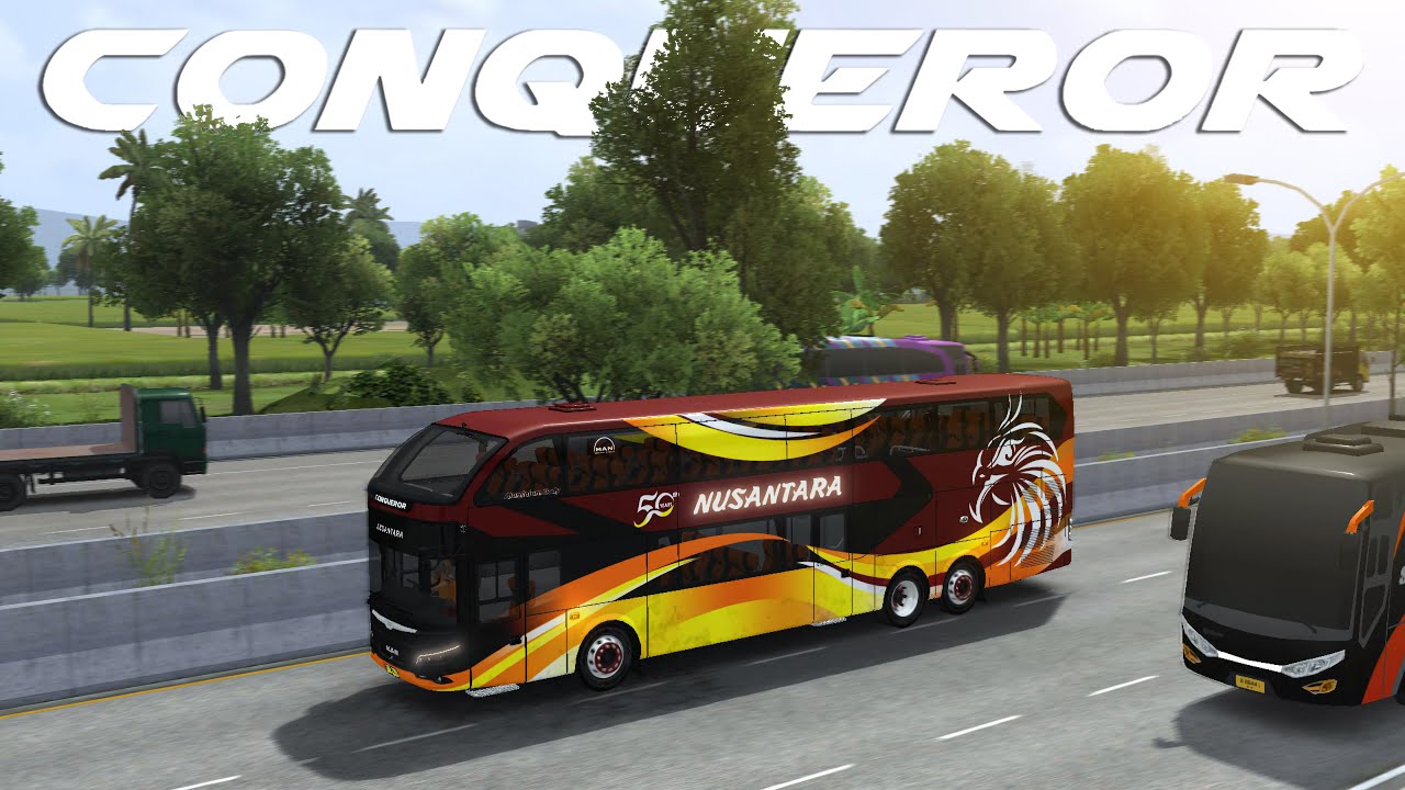Review Bus TERKECANG di Indonesia! - Nusantara MAN R37 460 HP - BUSSID ...