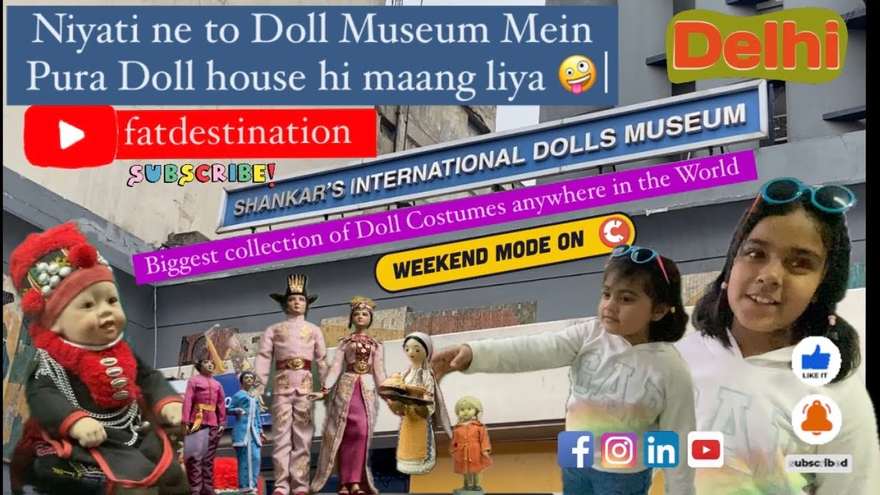 Shankar's International Doll Museum🎎 Gateway to a Magical World for ...