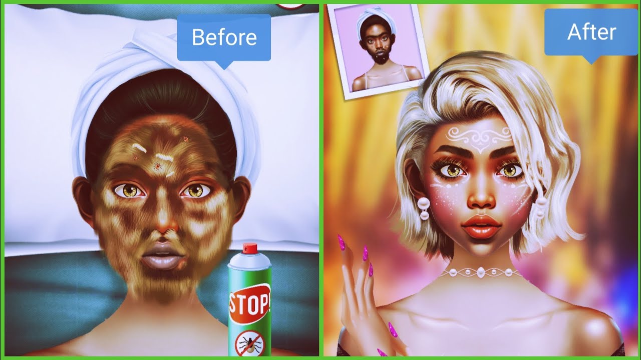 ASMR ugly girl makeup transformation full videos - YouTube