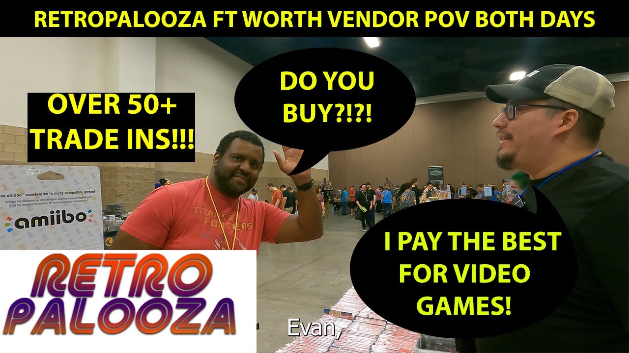 WE BOUGHT OVER 50 ITEMS FROM RETROPALOOZA FT WORTH DID WE GET DEALS ...