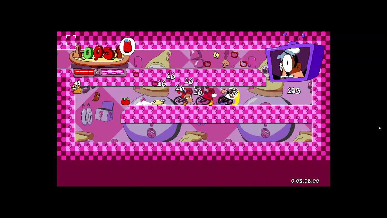 pizza tower demo 3 (entrance S+ rank) - YouTube