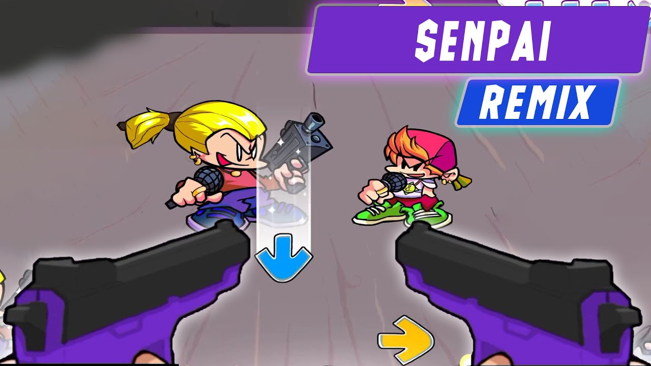 FNF Beat Remix - (Senpai) - Friday Night Fire Battle (New) - YouTube