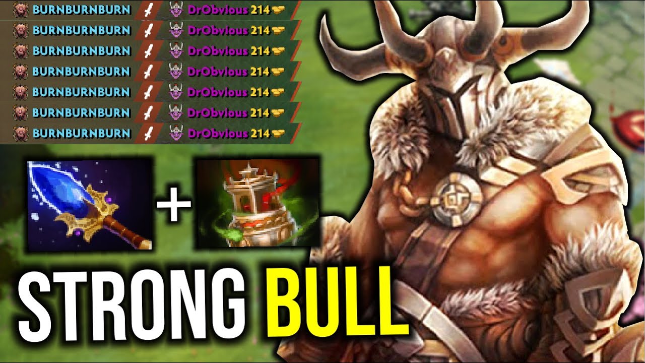 STRONGEST BULL..!! EZ Counter Timbersaw Centaur Aghanim Scepter Build 7 ...