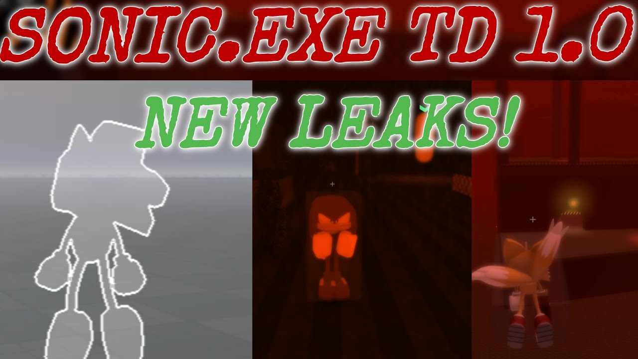 TD 1.0 REBORN NEW LEAKS! |Sonic.EXE: The Disaster 1.0 REBORN| - YouTube