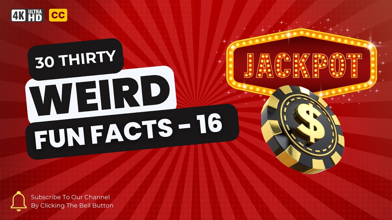 30 Weird Fun Facts You Won't Believe Are Real | Part 16 | Random Facts ...