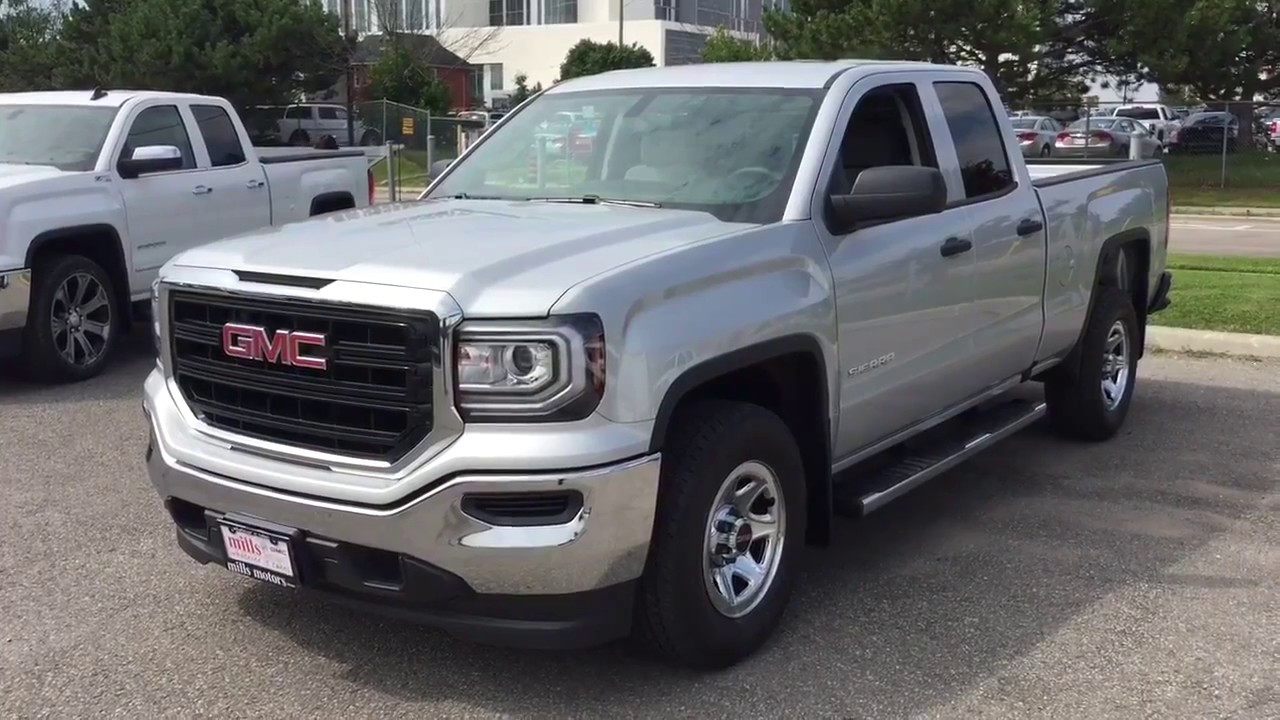 2018 GMC Sierra 1500 2WD Double Cab Silver Oshawa ON Stock# 180021 ...