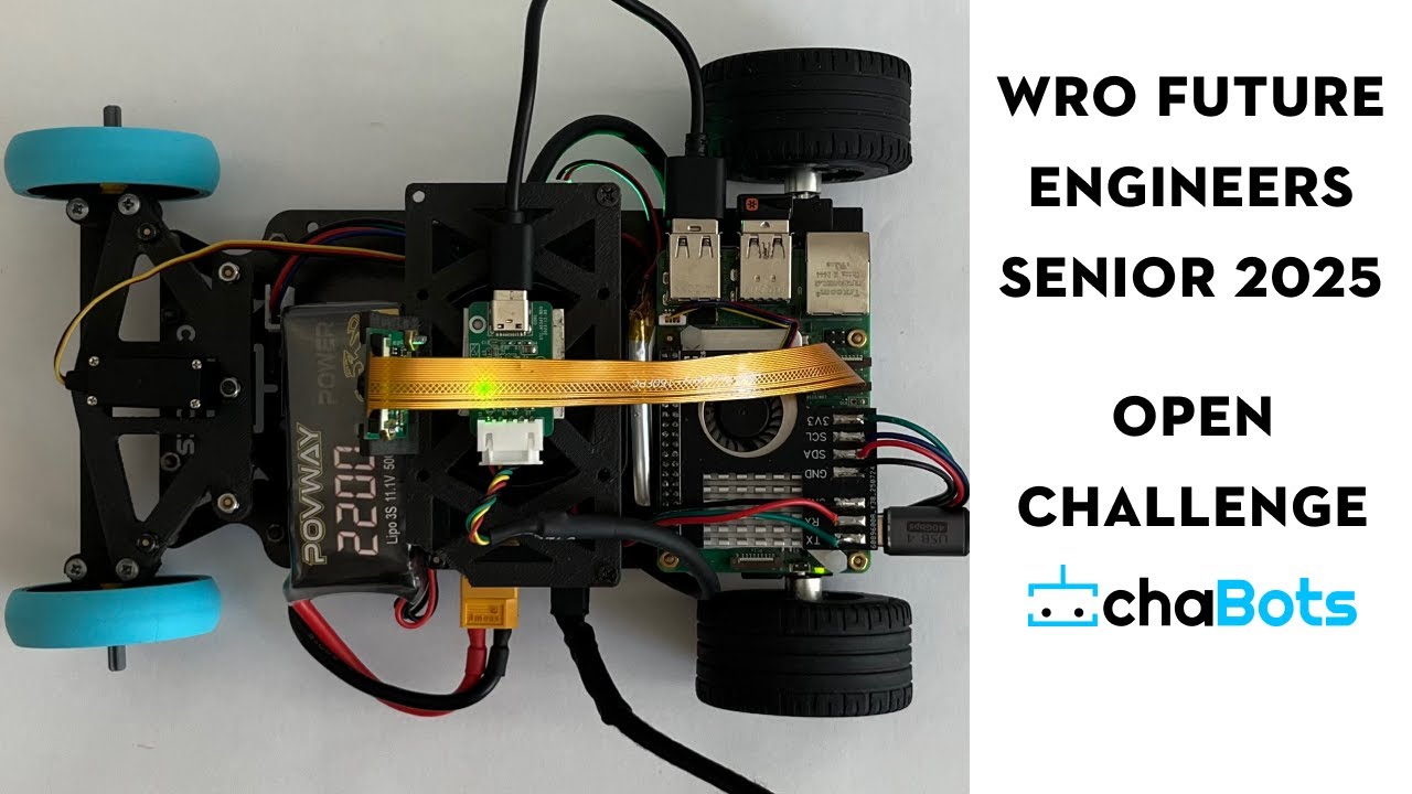 WRO FutureEngineers Senior 2025 Open Challenge - chaBots NERV - Mexico ...
