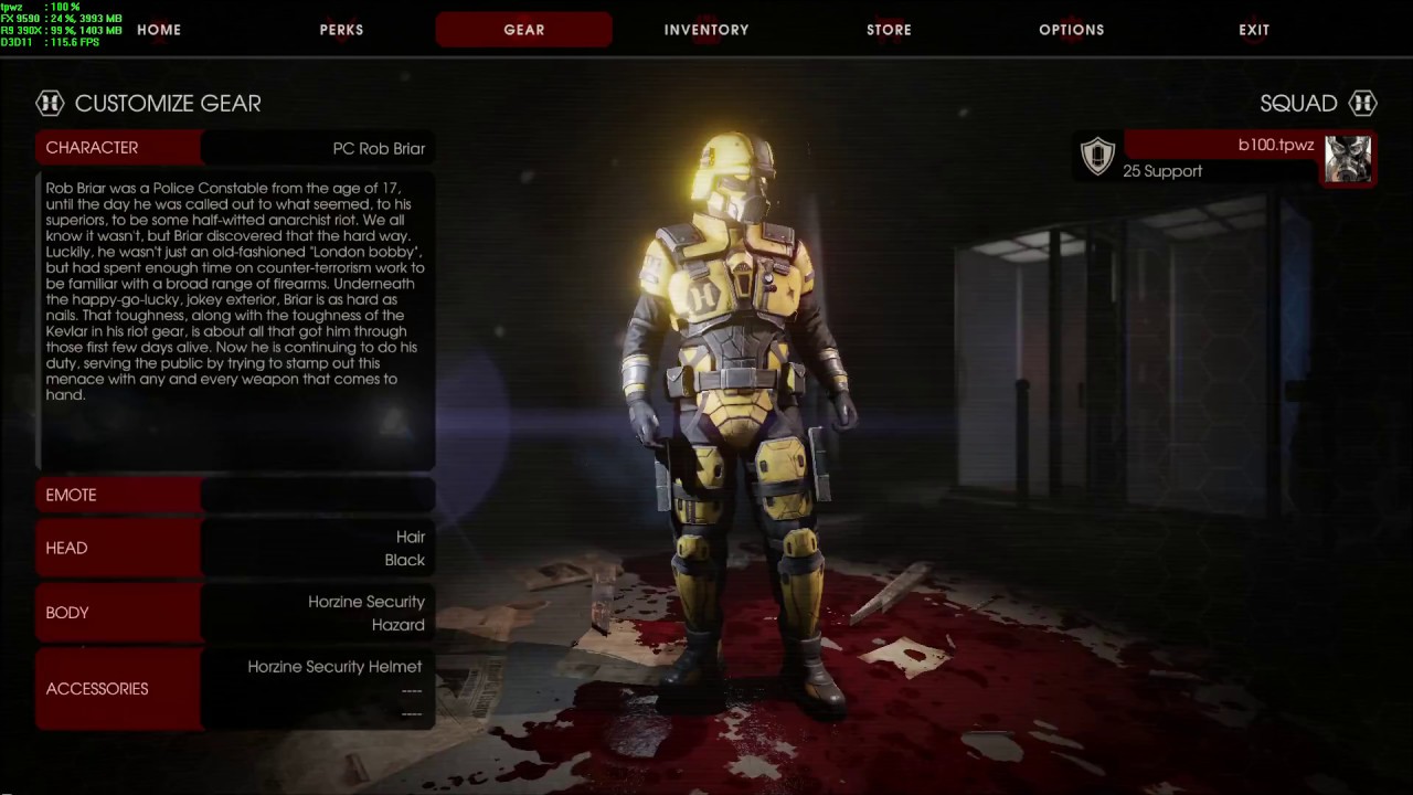 Killing Floor 2 Horzine Mark 7 Suit Hazard - YouTube