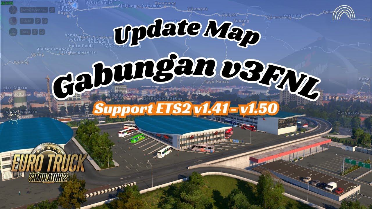 Share Mod Map Free ETS2 Update Map Gabungan v3FNL Support Mabar Convoy ...