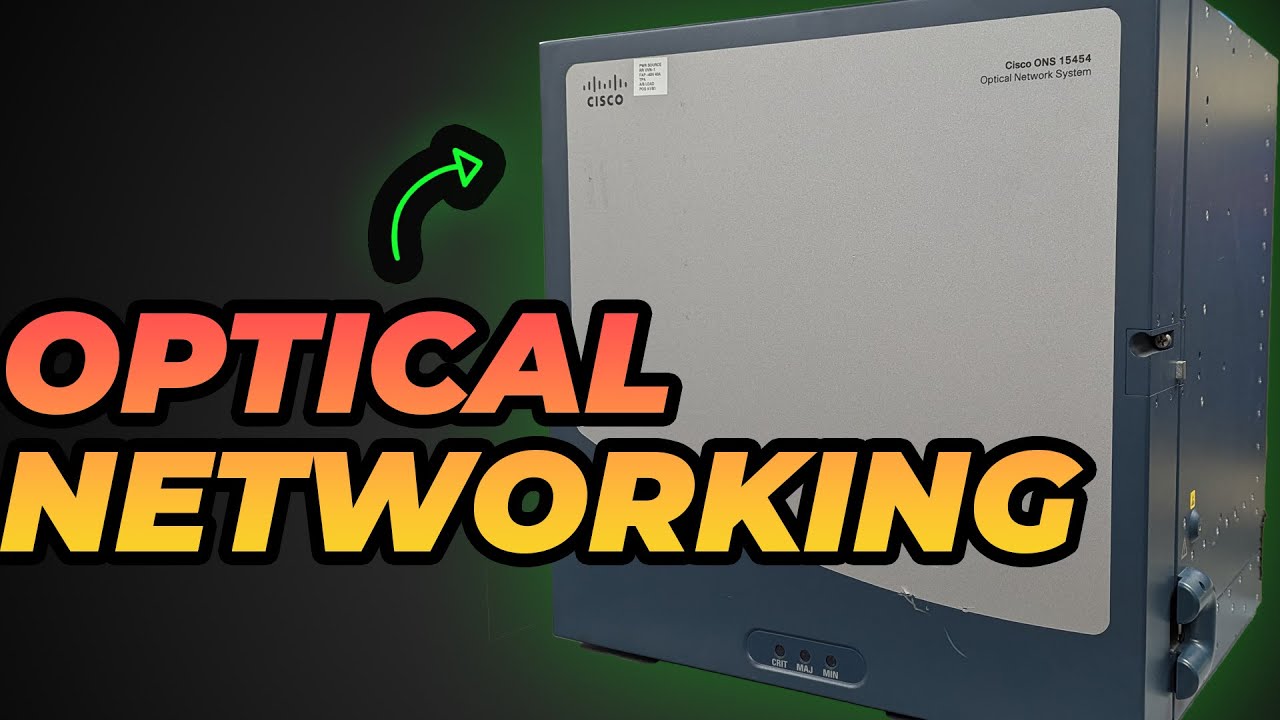 Trying to begin an optical networking project - YouTube