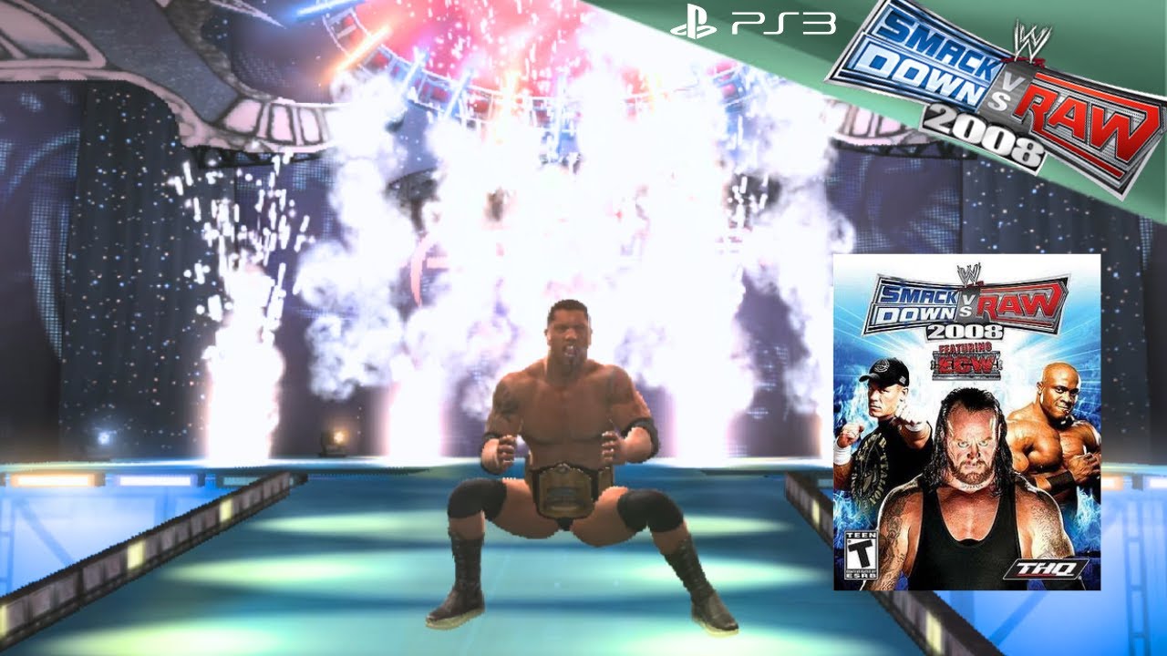 WWE Smackdown Vs Raw 2008 PS3 Gameplay - YouTube