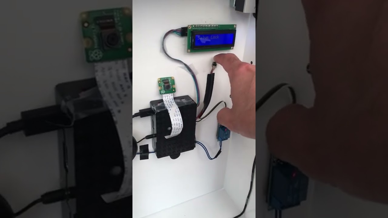 Salus Lock (Proof of concept first prototype demonstration) - YouTube