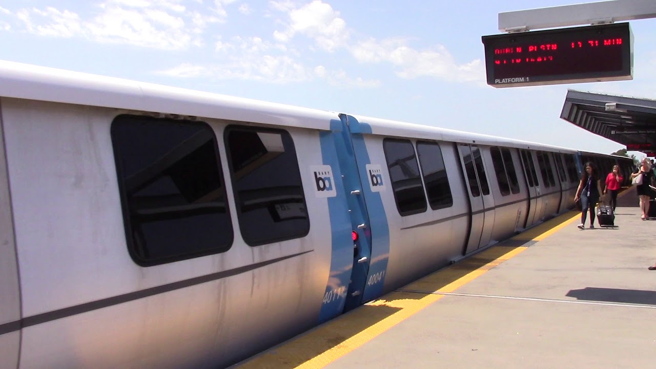 Bart Train - D Car Bombardier #3008 Warm Springs Bound Orange Line ...