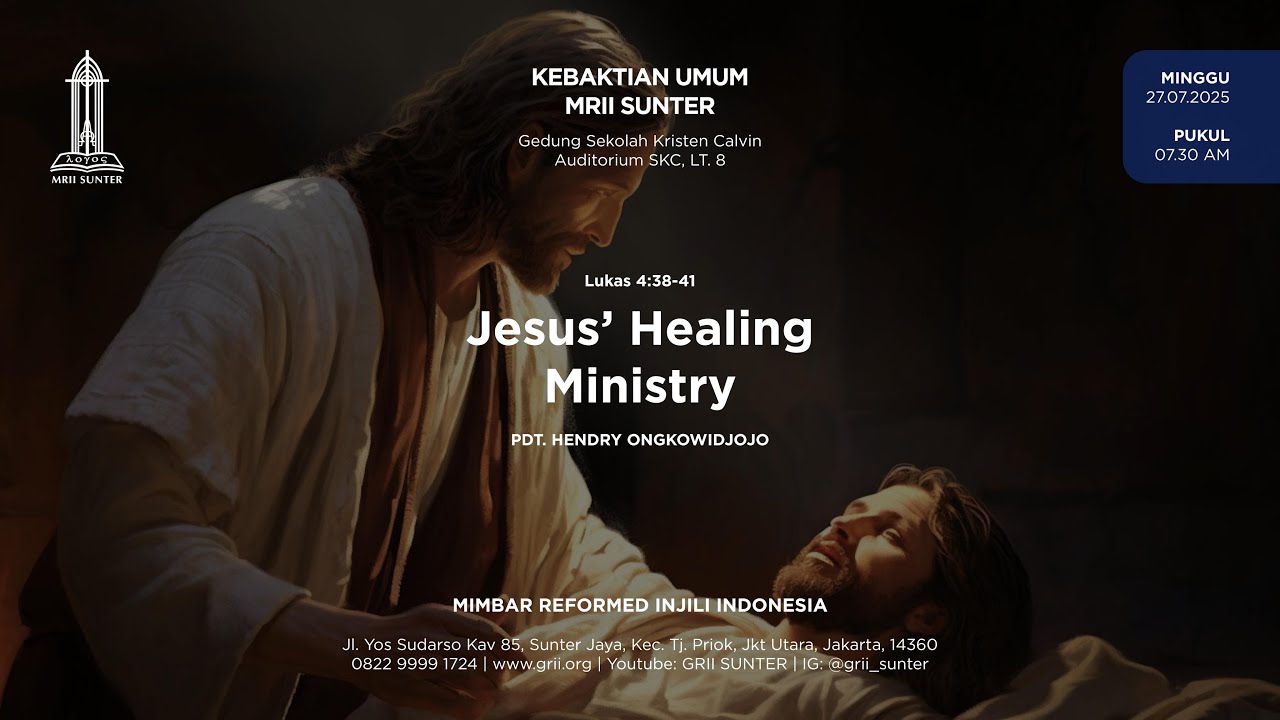 Kebaktian Umum MRII Sunter Minggu 27 Juli 2025 Pk 7:30 - YouTube