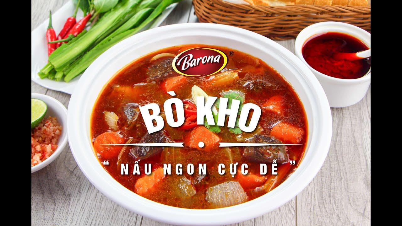 Cách Nấu Bò Kho | Barona | Món Ngon Mỗi Ngày - YouTube