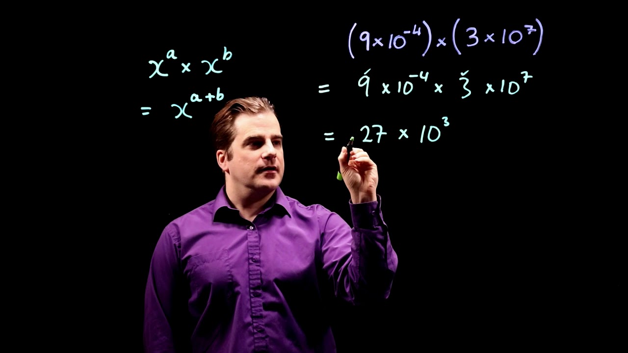 Standard Form. GCSE 9-1 Maths Edexcel Specimen Paper 1H Q9 - YouTube