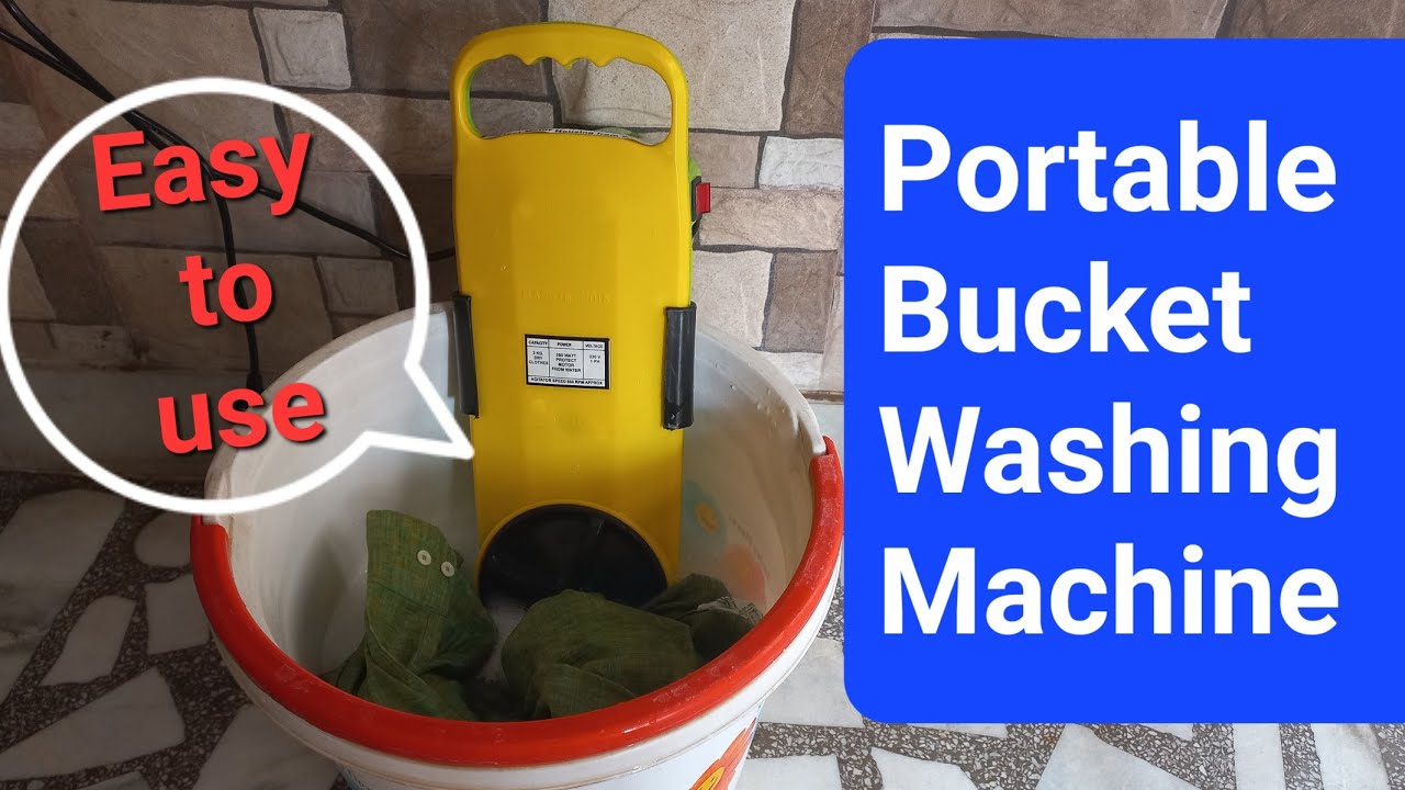 Portable Washing Machine | Smallest Bucket 🪣 Washing Machine | Price ...
