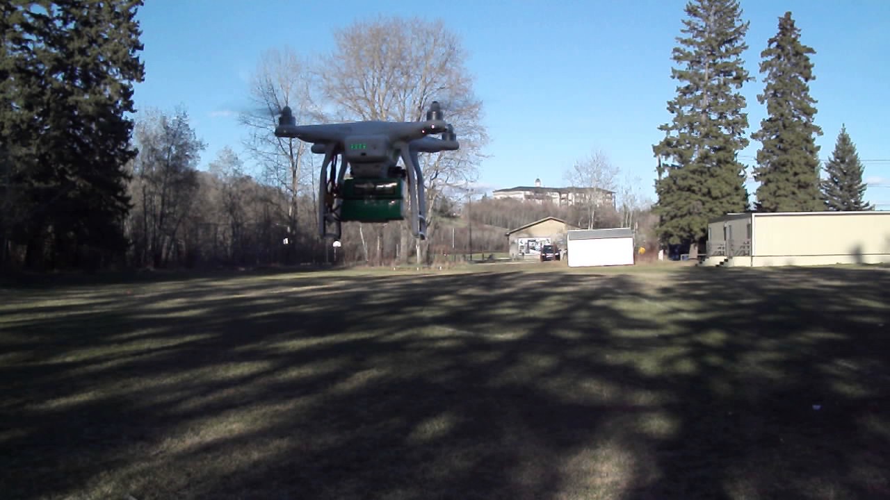 phantom 3 battery mod test 2x5200 lipo HV - YouTube