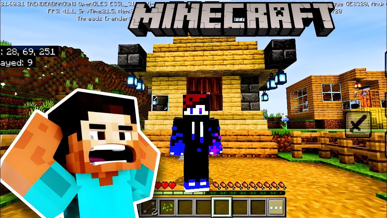 Minecraft 1,21 the blazer house 😲 in bleach laya gameplay #2 - YouTube