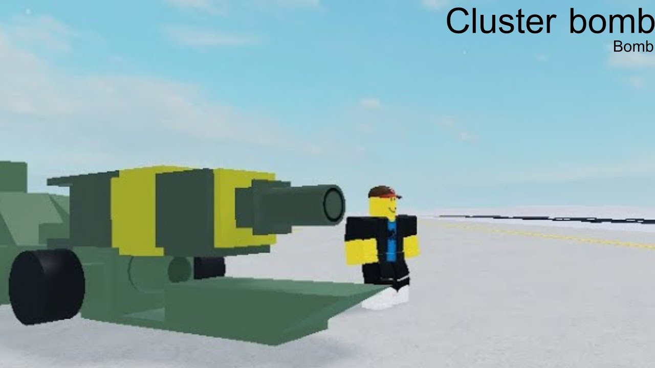 Plane crazy : Cluster bomb tutorial - YouTube