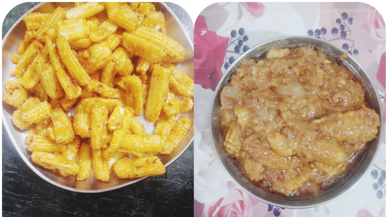 baby corn recipe |baby corn gravy| @Neelamskitchen444 - YouTube