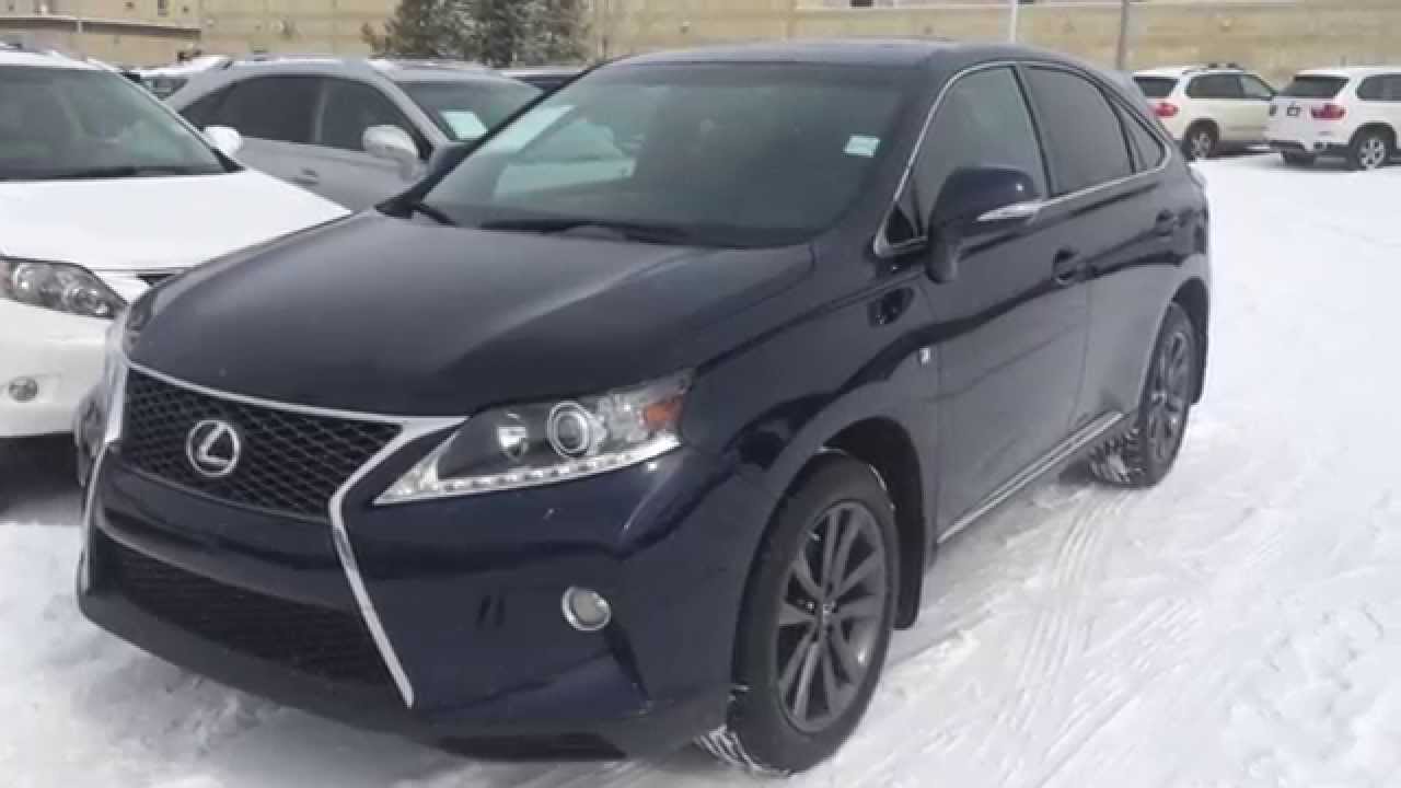 Lexus Certified Pre Owned Blue 2013 RX 350 AWD - F Sport Package Review ...