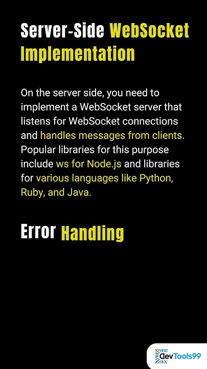 WebSocket in JavaScript #shorts Part-3 - YouTube