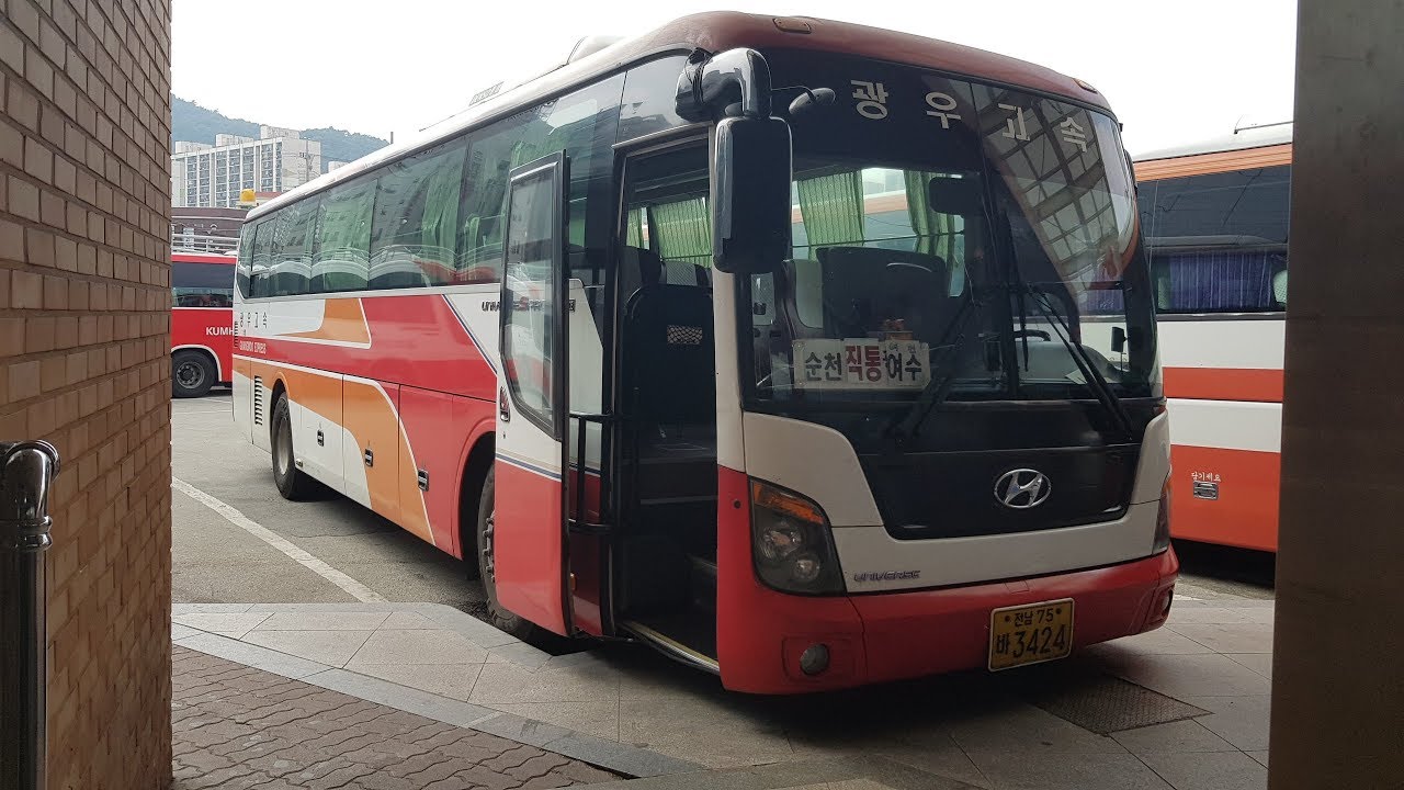 [시외버스] 목포종합터미널-순천종합터미널 주행영상(Mokpo Bus Terminal-Suncheon Bus Terminal ...