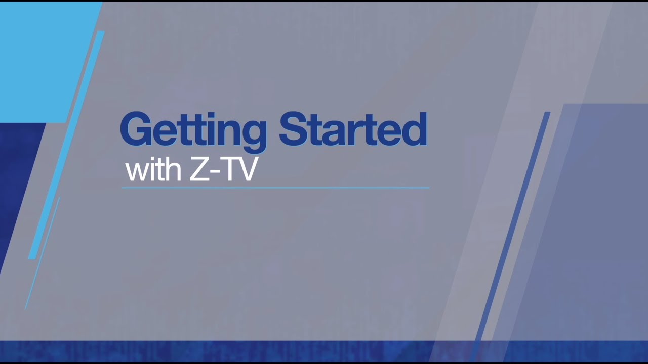 Z-Tube E1: Getting Started - YouTube