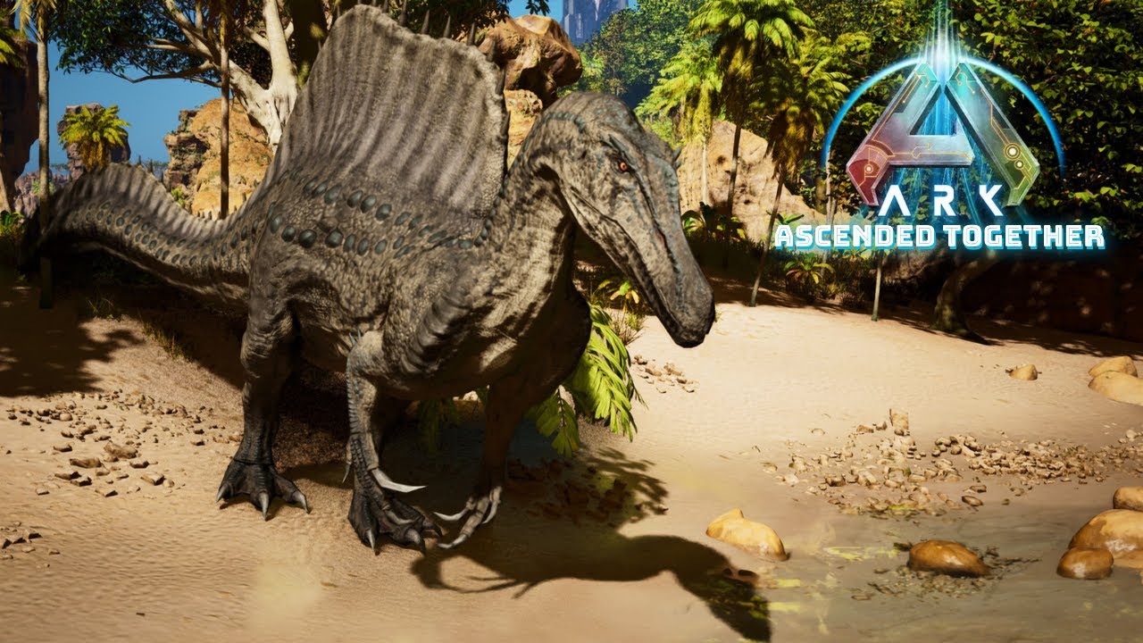 I Tamed a Paddle Tail Spino Ark Ascended: Ascended Together Modded ...
