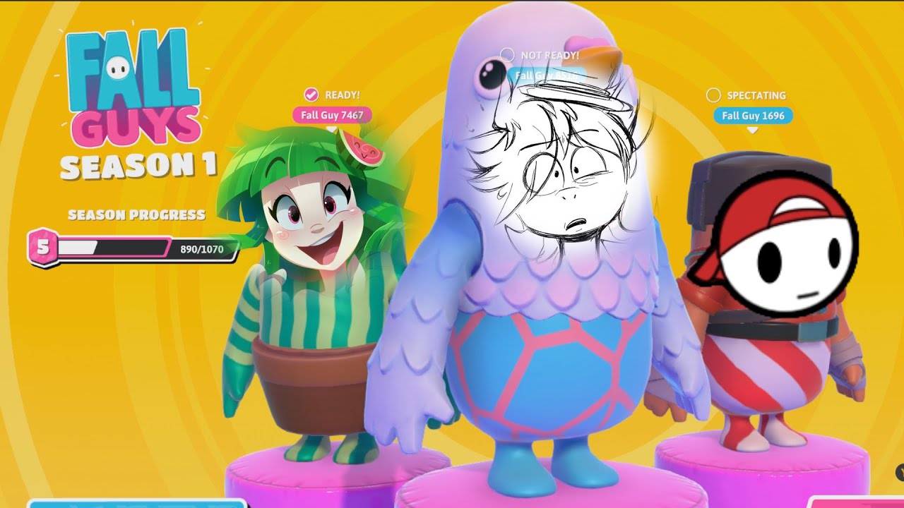 When Shadow plays Fall Guys (feat. @BriefCasey795 and @Vannamelon ...