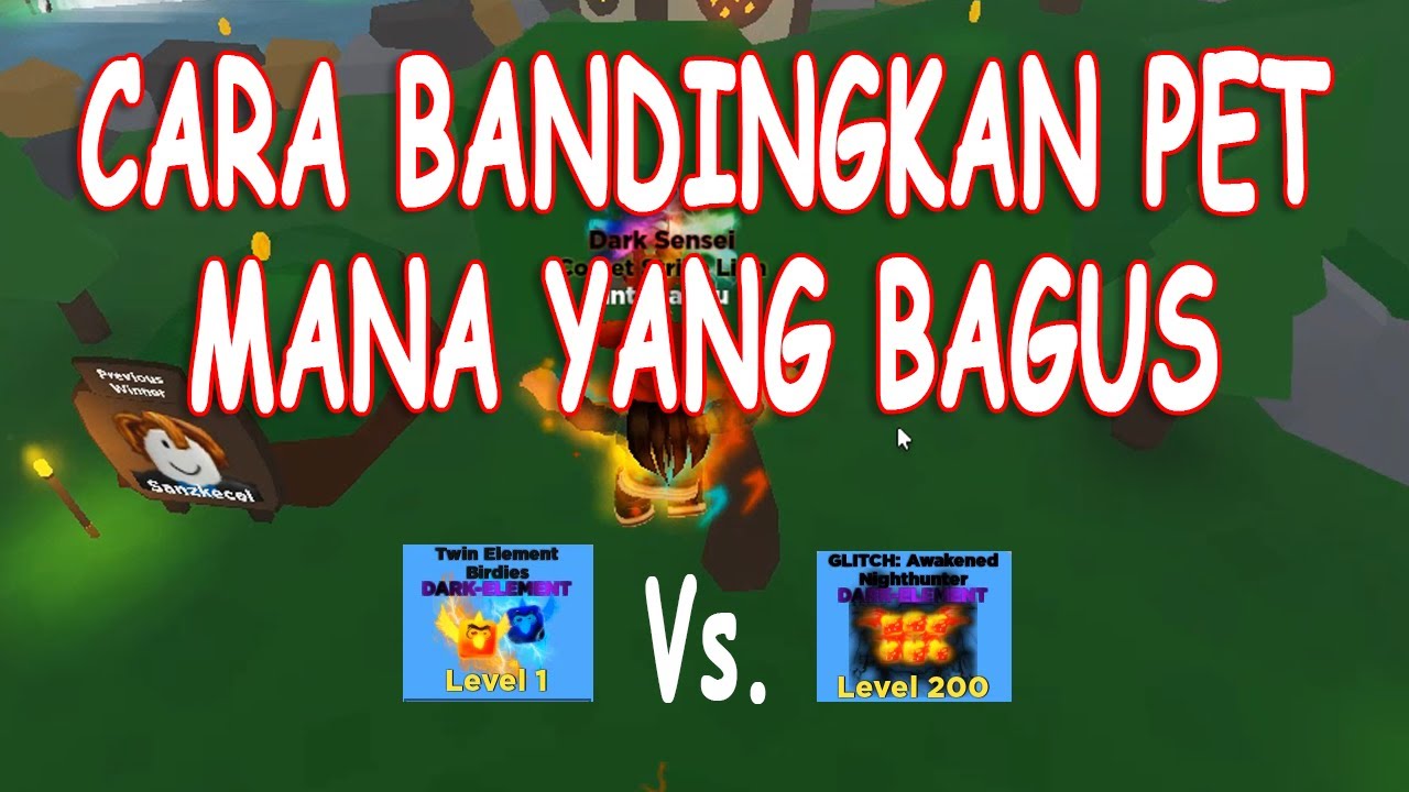Cara Bandingkan Pet Mana Yang Lebih Bagus di Ninja Legends Roblox - YouTube