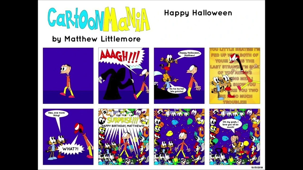 cartoonmania happy halloween comic dub - YouTube
