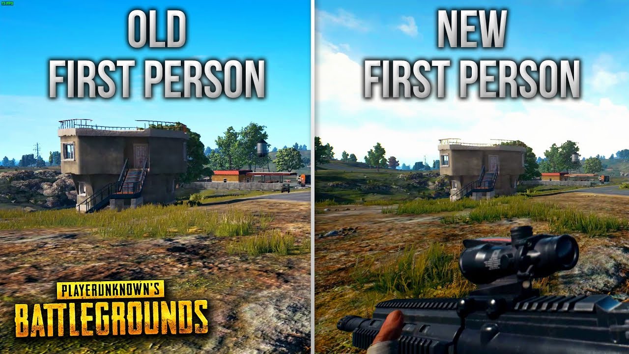 New First Person vs Old First Person - Battlegrounds FOV Comparison ...