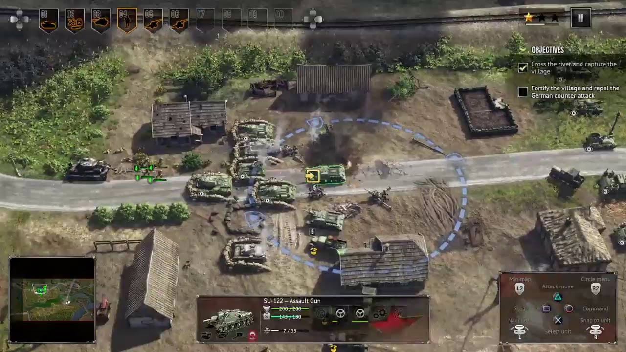 Sudden Strike 4 PS4 soviet campaign [720p/60] #13 - YouTube