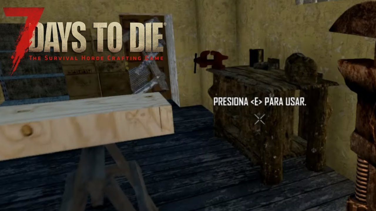 7 DAYS TO DIE - RAVENHEARST #9 "WORKBENCH!" | GAMEPLAY ESPAÑOL - YouTube