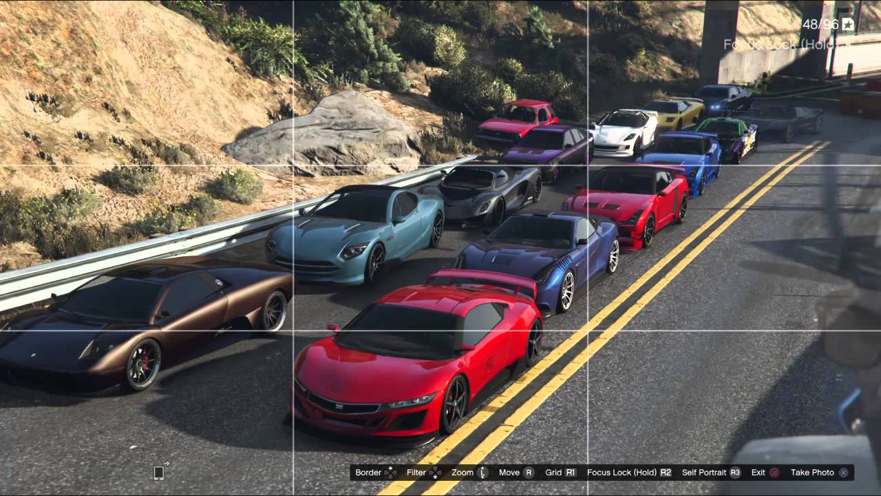 Gta 5 car meet ps4 - YouTube