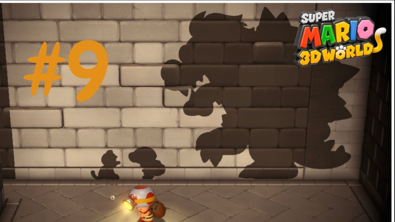 Super Mario 3D World 2-3 Shadow Play Alley - YouTube