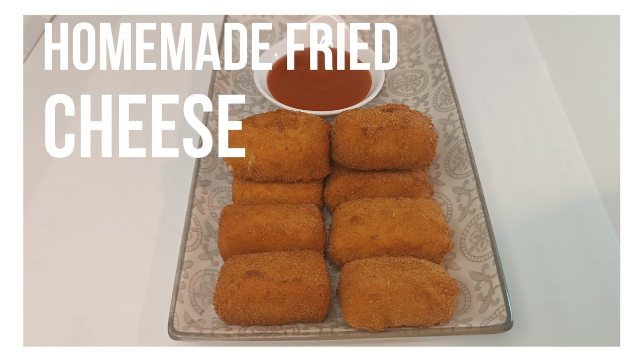 How to make homemade Fried Cheese - YouTube
