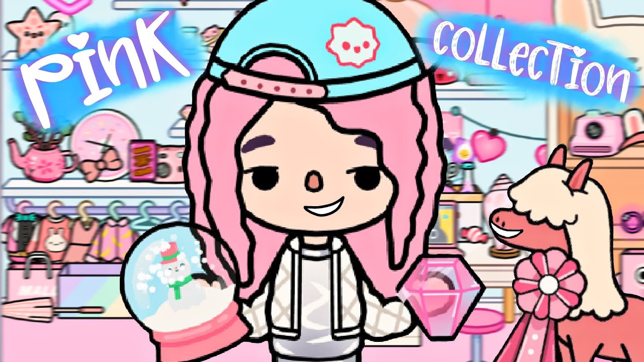 PINK items COLLECTION IN TOCA LIFE WORLD | Toca Boca | LuckyToky - YouTube