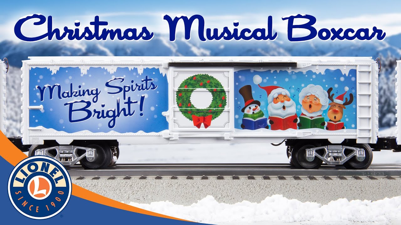 Christmas Music Illuminated Boxcar Video - YouTube